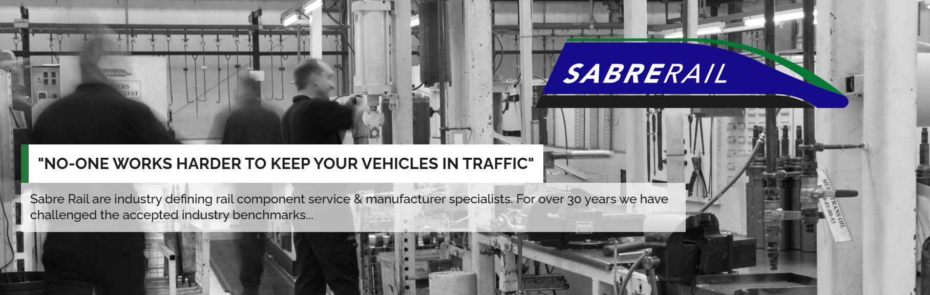 Sabre Rail - Bringing Competence and Reliability to Rail Component Overhaul - RSN